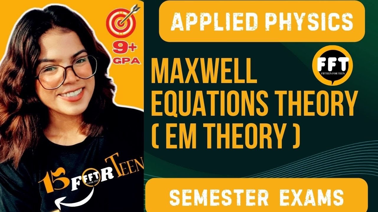 Maxwell Equations Theory | Electromagnetic Theory - YouTube