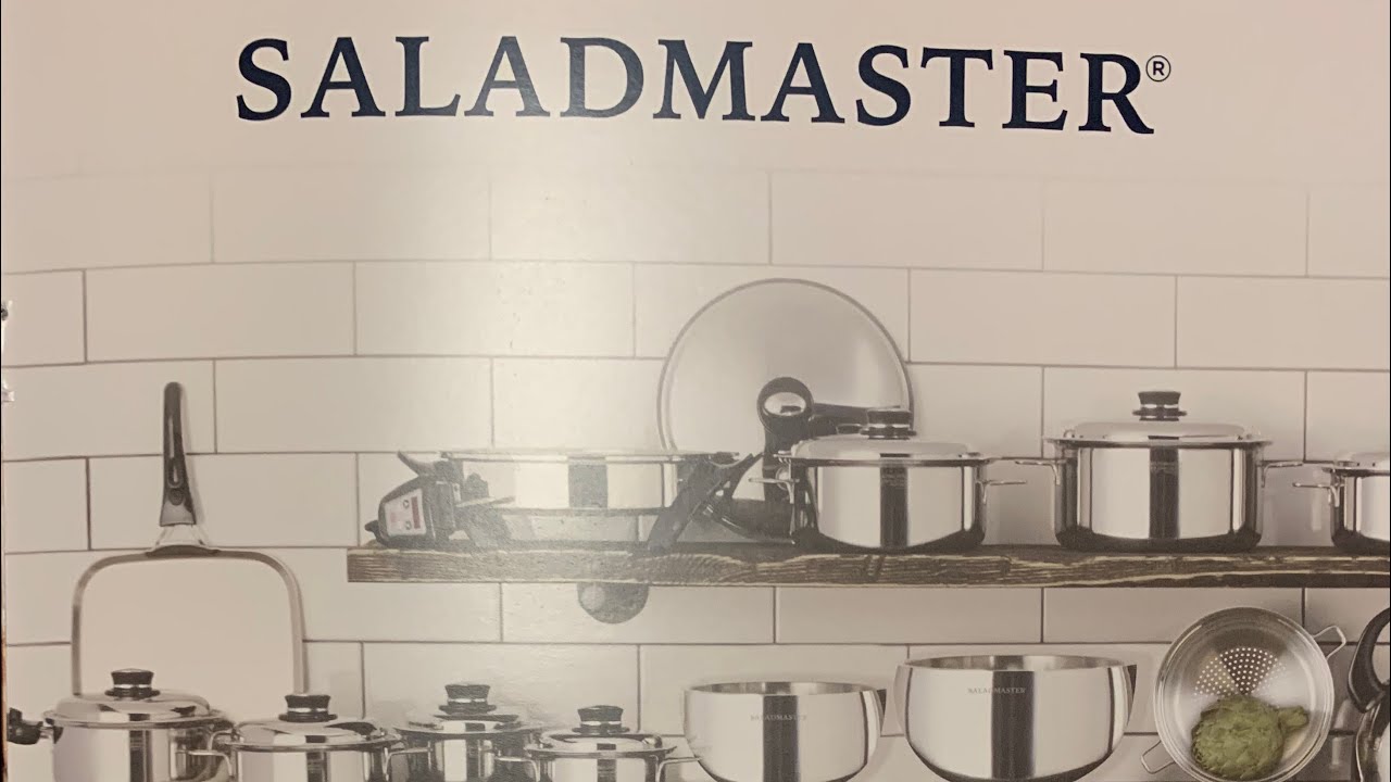 MY NEW SALADMASTER COOKWARE - YouTube