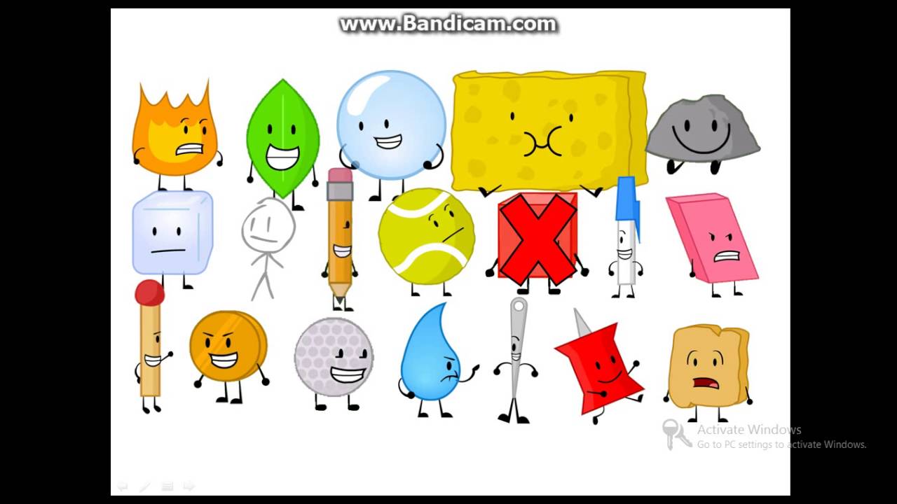 Top BFDI Character Contest 4 (Voting Closed) - YouTube