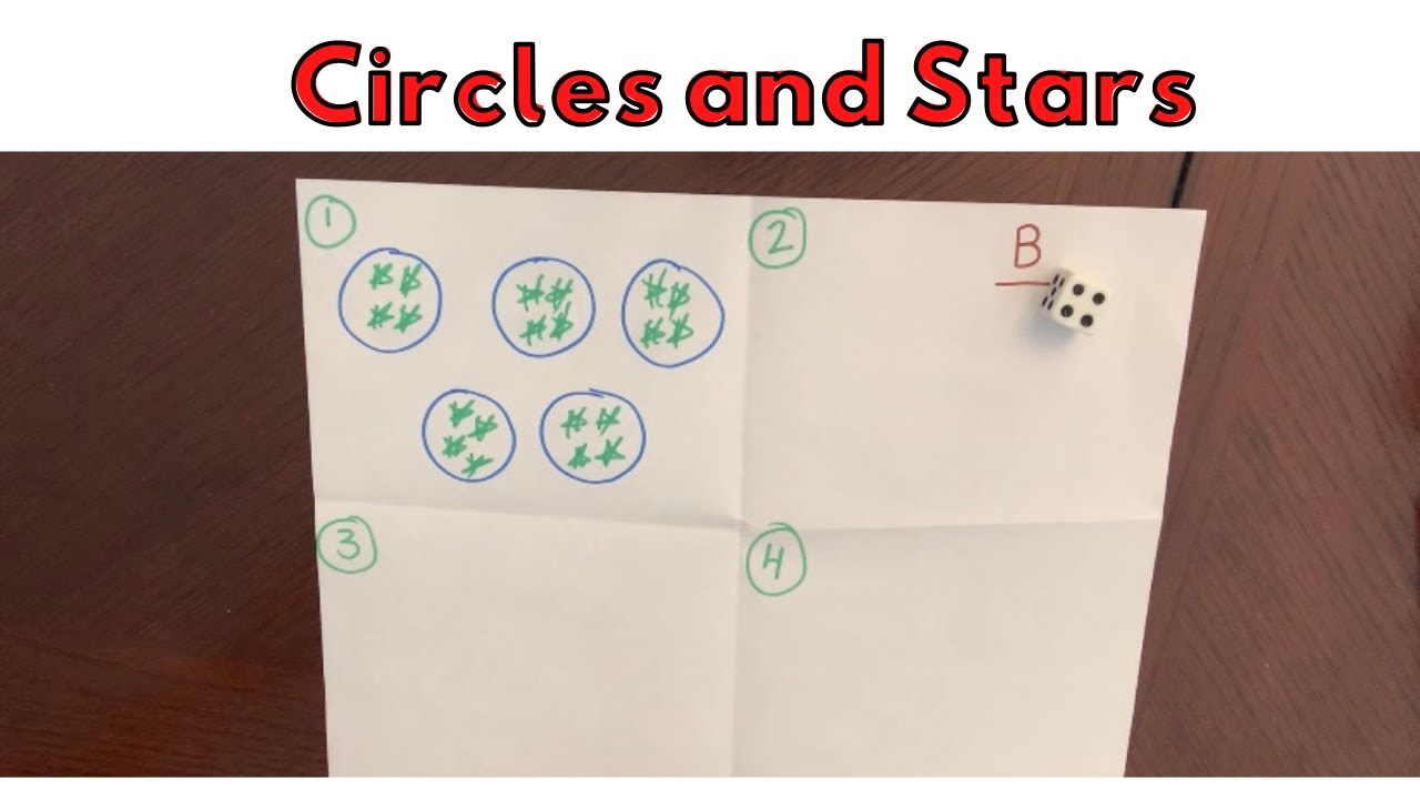 Circles and Stars~A Multiplication Games - YouTube