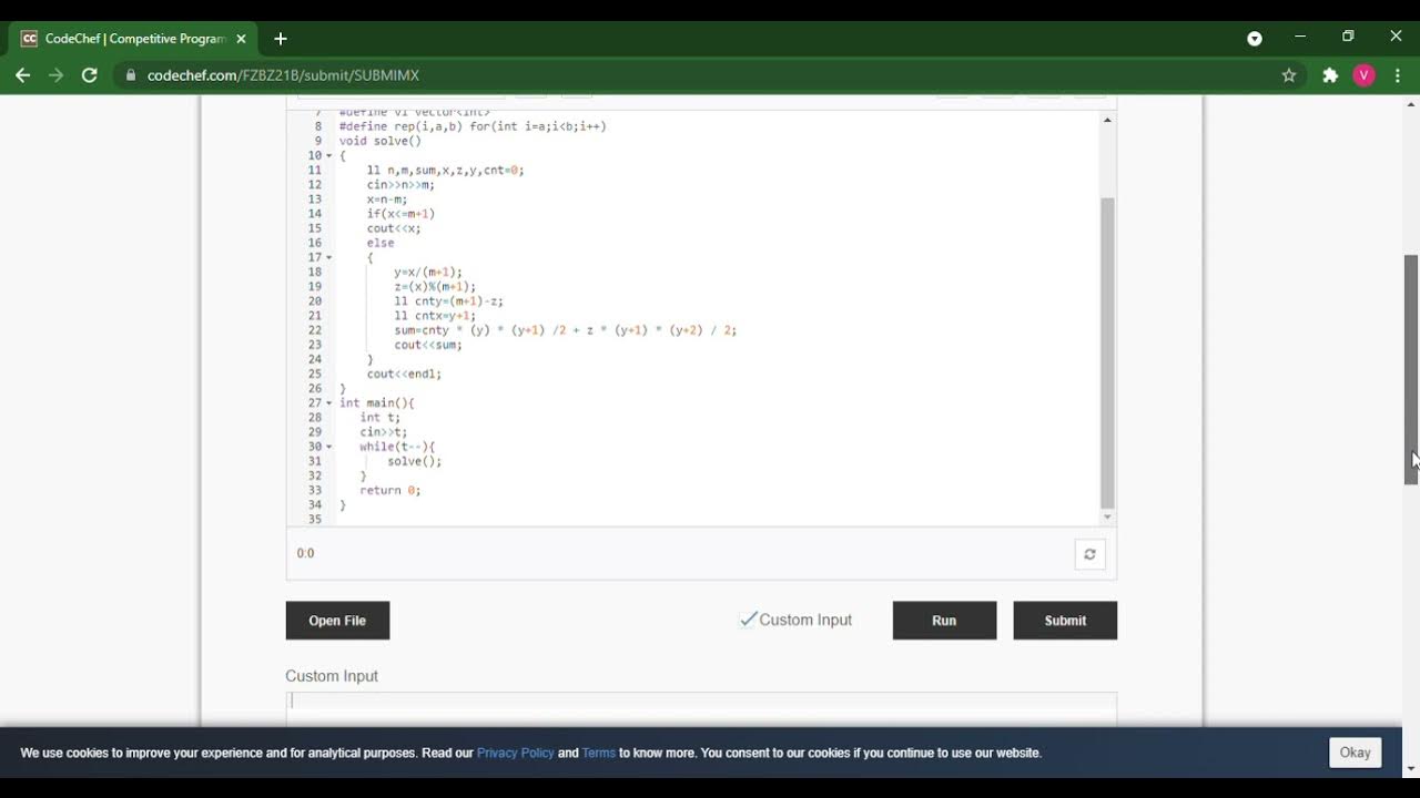 Substring Minimum Function || CODECHEF || FIZZ BUZZ || 100% ACCEPTED ...