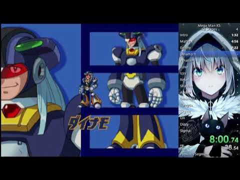 Mega Man X5 All Stages Speedrun (23:51 IGT) - YouTube