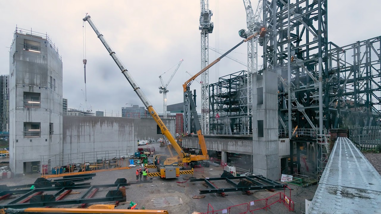 Time lapse film - The Factory build - YouTube