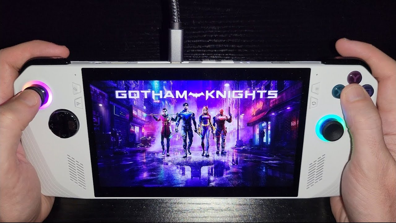 Asus ROG Ally Gotham Knights Ultra !! - YouTube