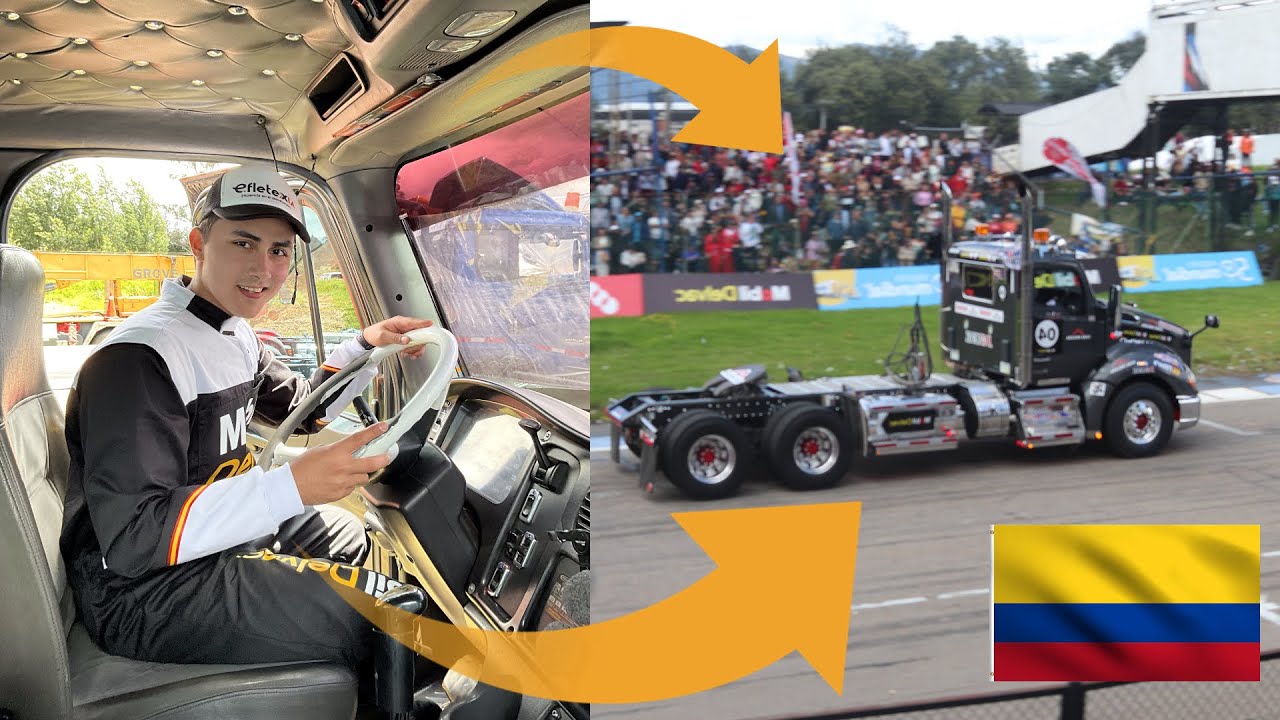 🇨🇴 Estuve en la PISTA de COMPETENCIA en una MULA en COLOMBIA! - YouTube