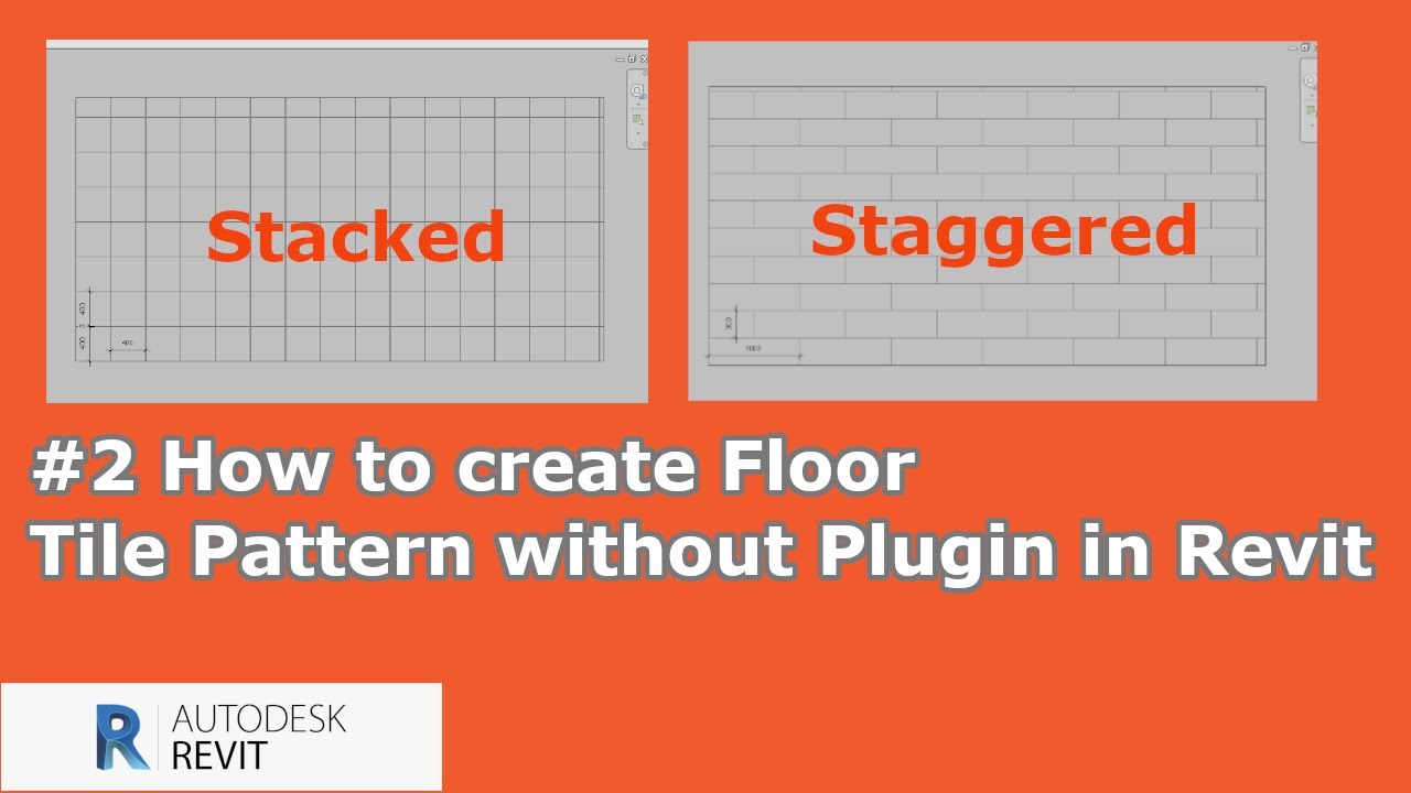 #2_How to create a Floor Tile Pattern without Plugin in Revit | # ...