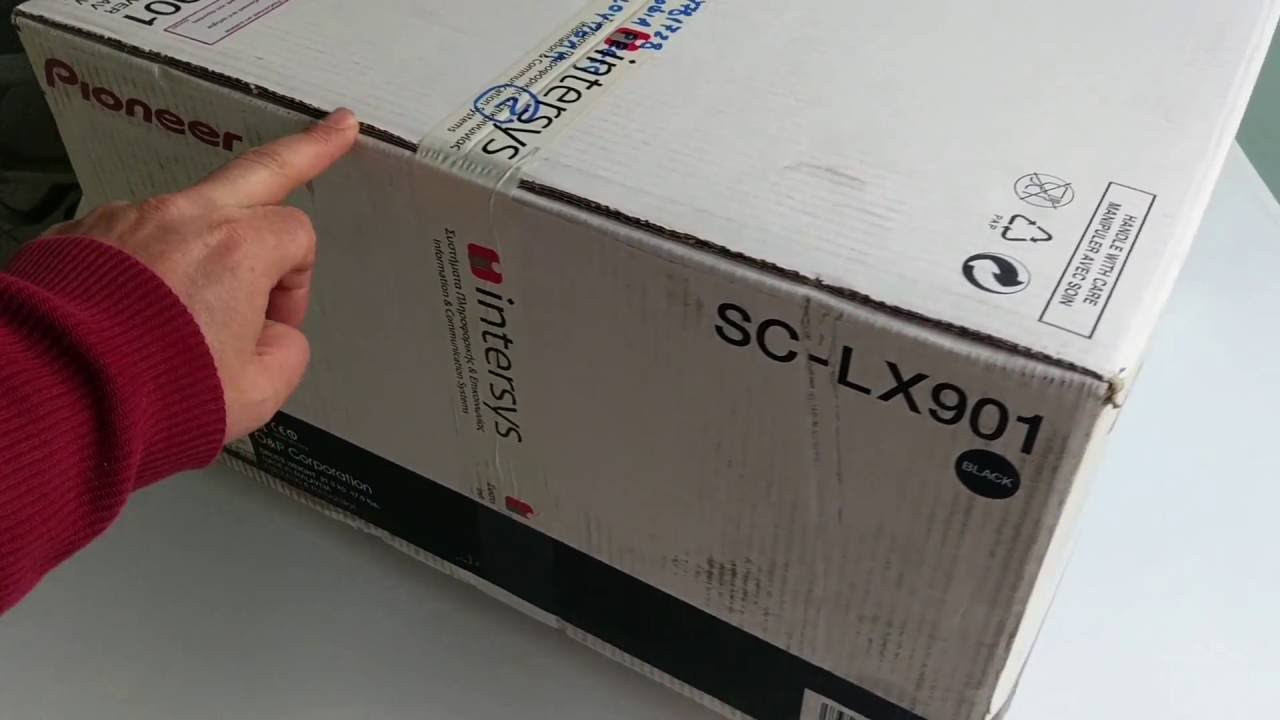 Pioneer SC-LX901 11.2 ch AV receiver unboxing - YouTube