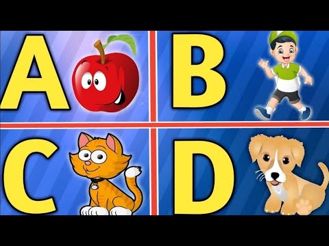 ABCD alphabet, ABCD online learning, how to write ABCD, 22 learn, kids ...