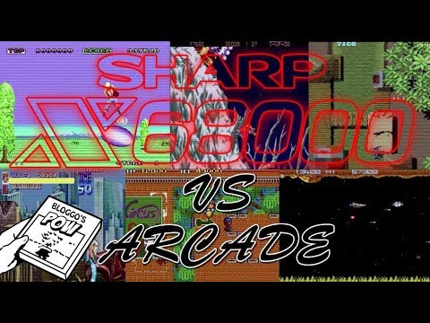 Sharp X68000 Vs Arcade POW! - YouTube