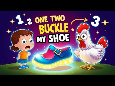 One Two Buckle My Shoe | Nursery Rhymes for Kids | Learn Numbers ...