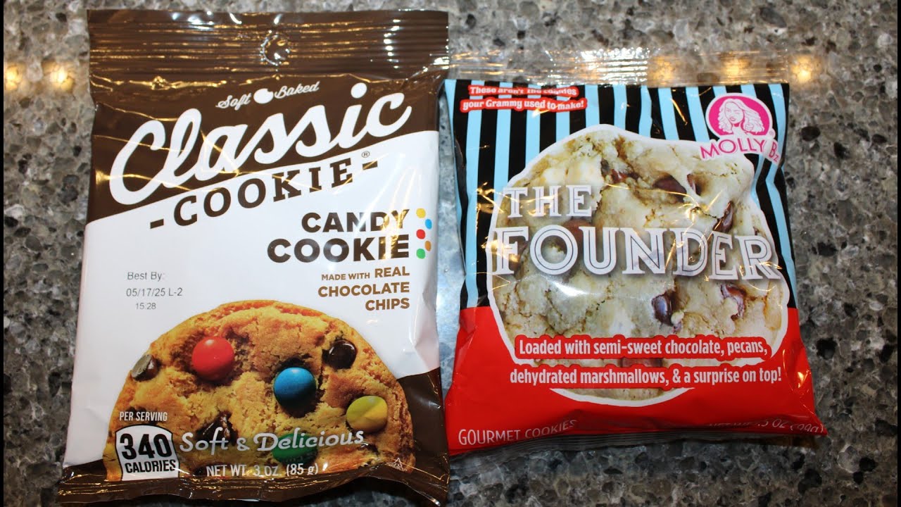 Soft Baked Classic Candy Cookie & Molly Bz The Founder Cookie Review ...
