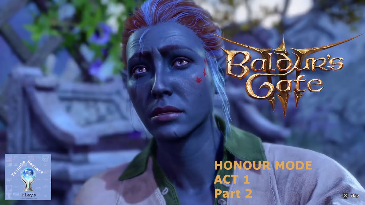 Baldur's Gate 3 {PS5} | Trying Honour Mode Part 2 | Act 1 | Rescuing ...