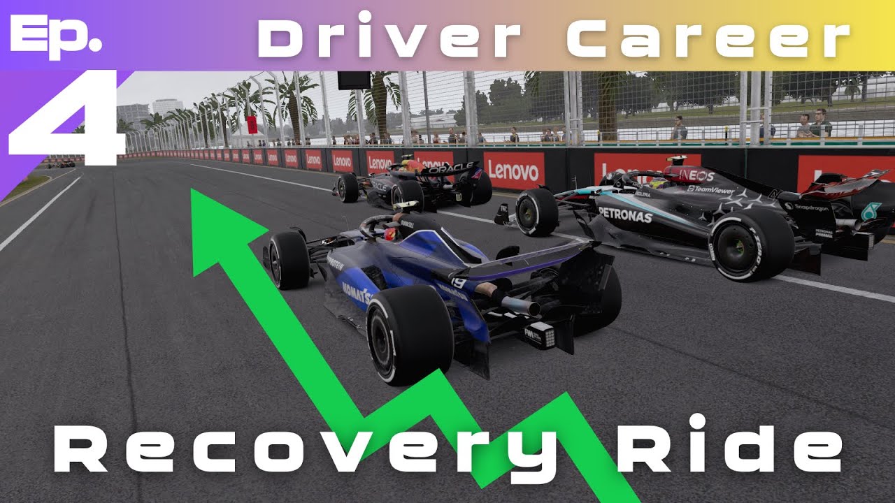 ''Recovery Ride'' - F1 24 Driver Career Mode Part 4 - YouTube