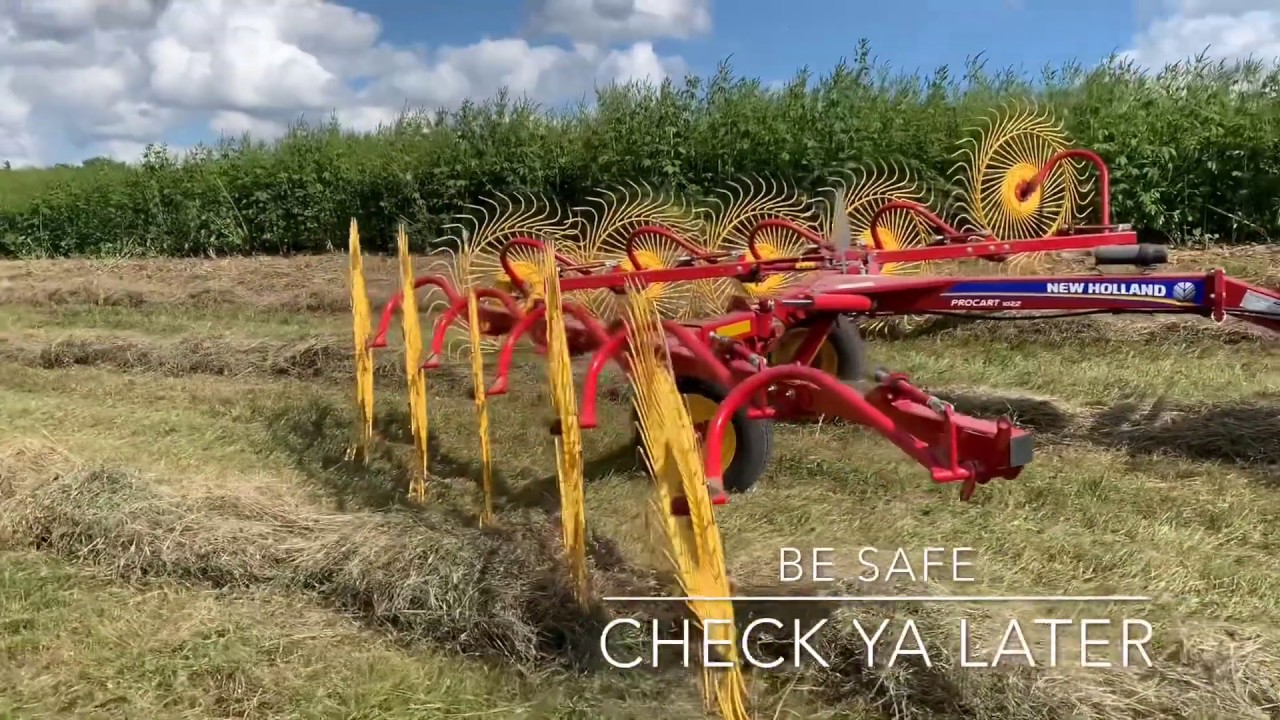 Hay on the Ground & Rain in the Forecast - YouTube