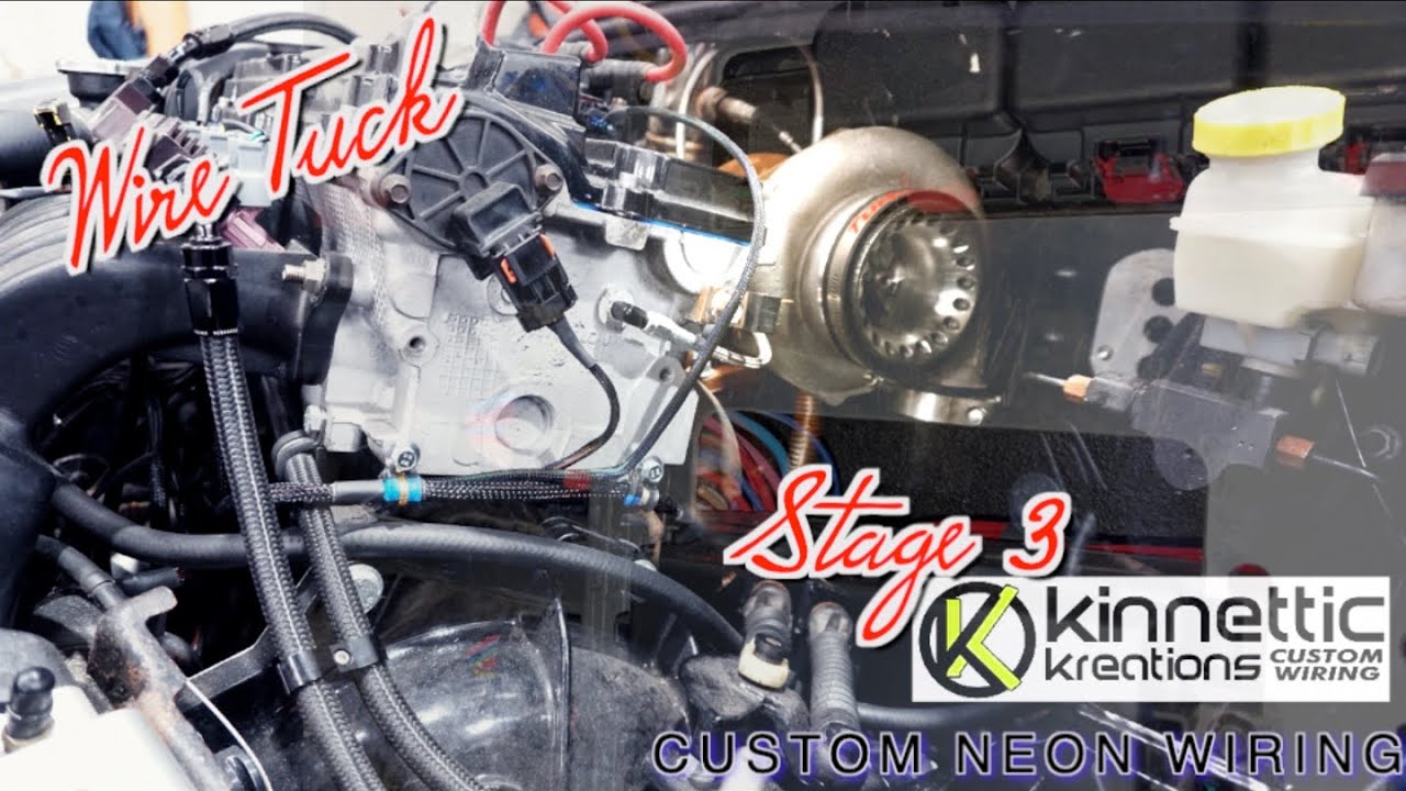 COMPLETE Stage 3 WIRE TUCK ~ Engine Bay / Fuse Box / ECU / Dash ...