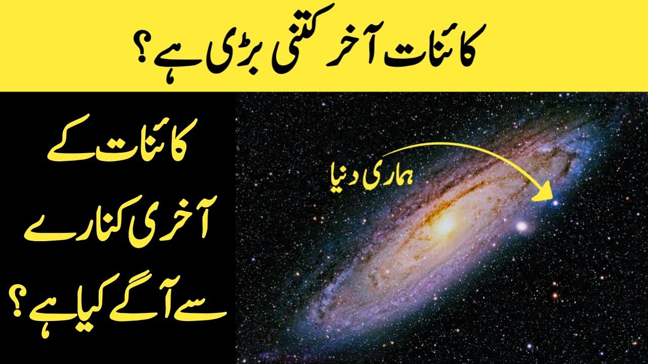 How big is our Universe in Urdu | Star Size comparison 2 | milky way ...