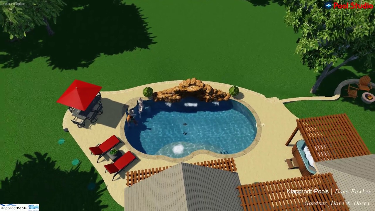 GARDNER pool update - YouTube
