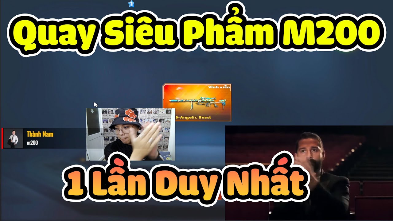 [ Crossfire VN ] Quay Siêu Phẩm M200 VIP Angelic Beast - M200 Thiên Thần - Tuấn Thạch Sùng - YouTube