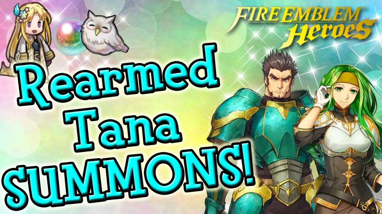 Fire Emblem Heroes: Rearmed Tana Summons! - YouTube