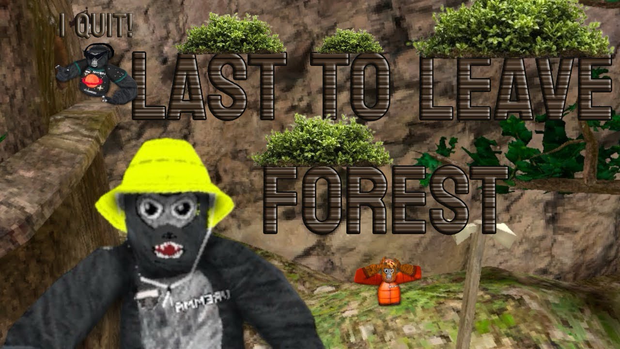 Last to leave forest winner dares me to do something HUGE! #gorillaTag ...
