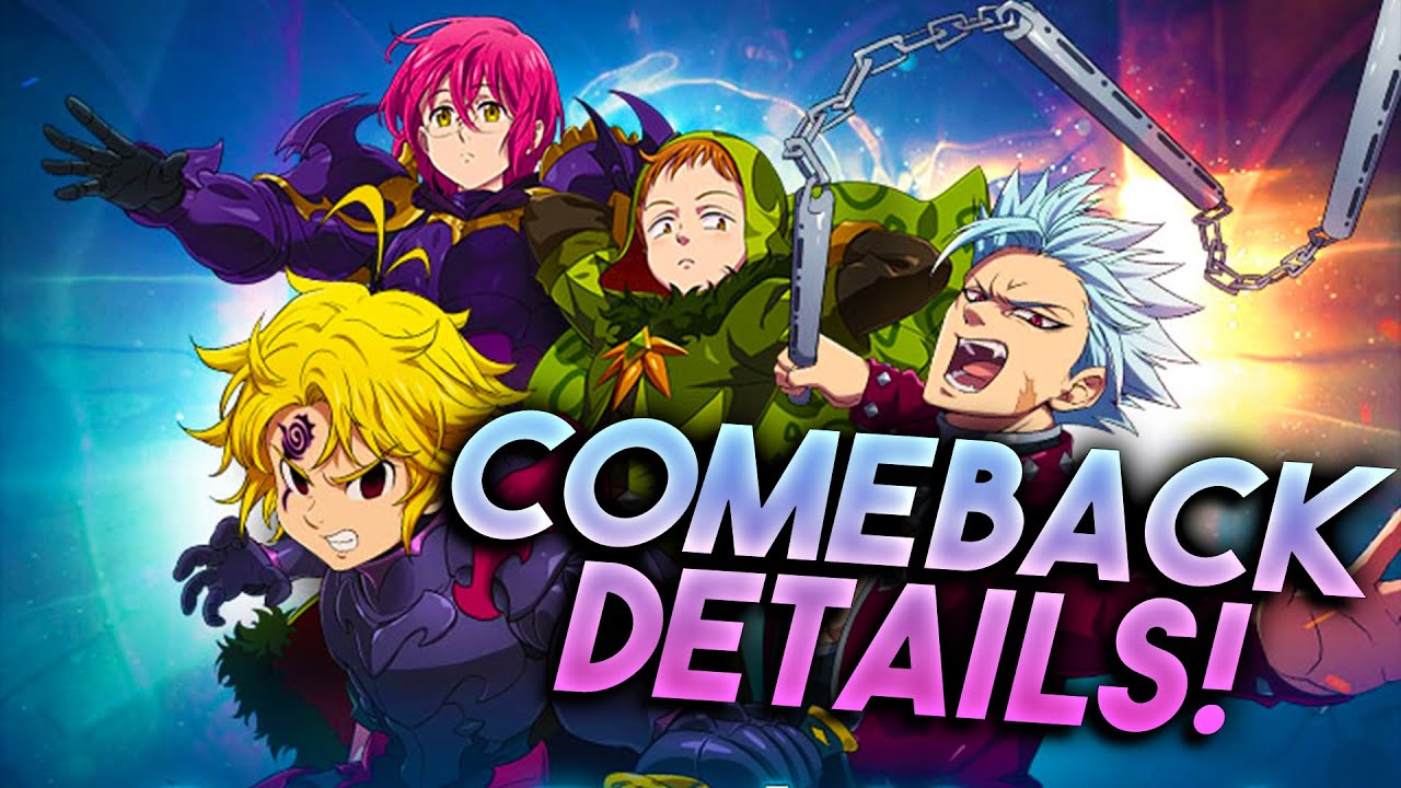 Comeback Banner Details! (Step Up Rewards and More) | 7DS Grand Cross ...