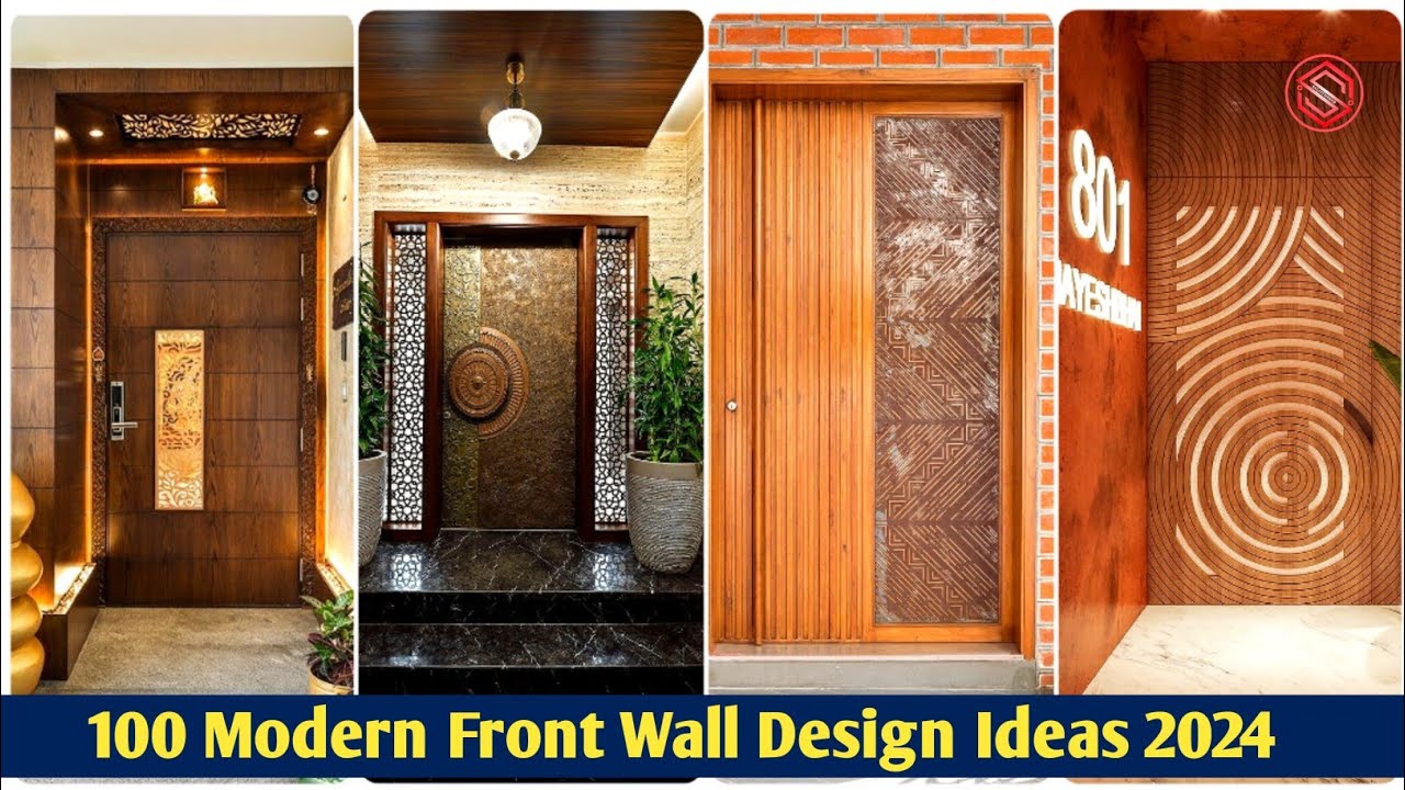 100 Modern Front Wall Design Ideas 2024 Exterior Wall Tiles Design ...