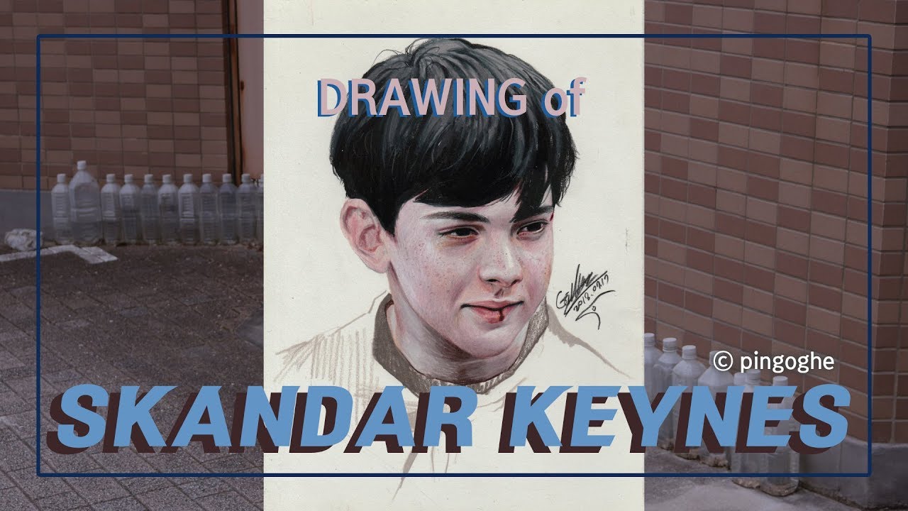 추억의 사자 마녀 옷장 스캔다 케인즈 그리기 | Skandar Keynes Drawing | @pingoghe, G(K ...
