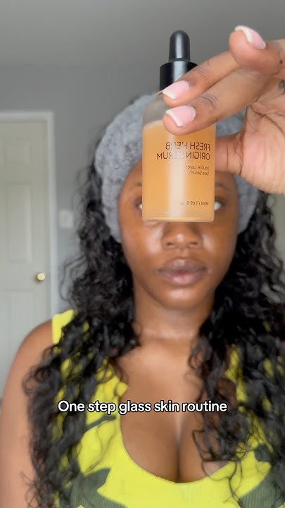 One step skincare routine for hydrated glowing skin #skincareroutine #skincare #hydrating # ...