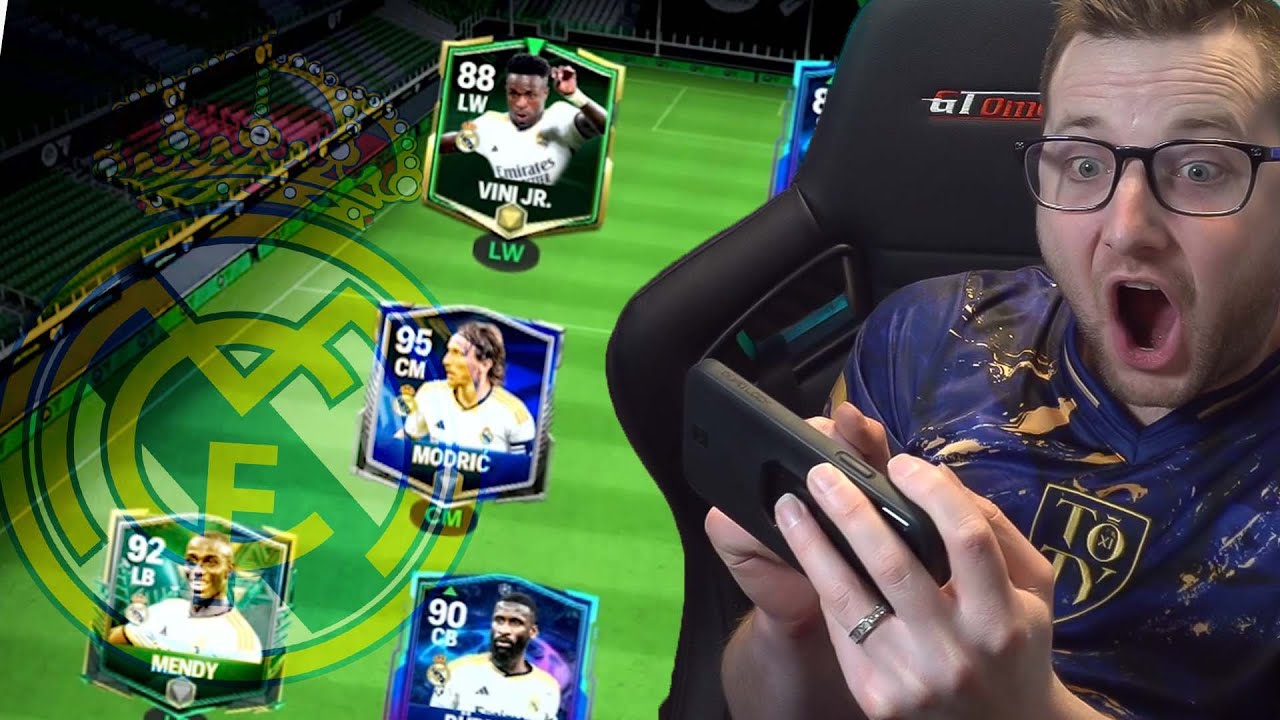 I Built a Full Real Madrid Promo Squad in FC Mobile! - YouTube