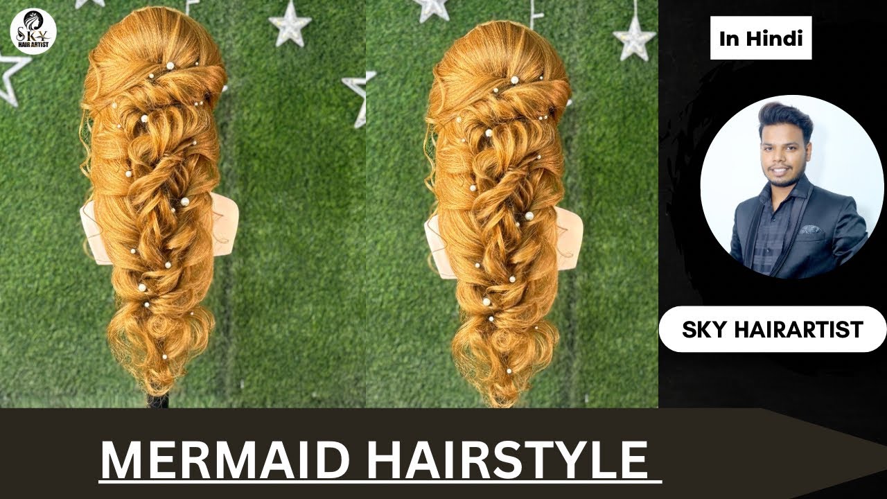 Mermaid Advance Hairstyle || Mermaid Braids Hairstyle ...