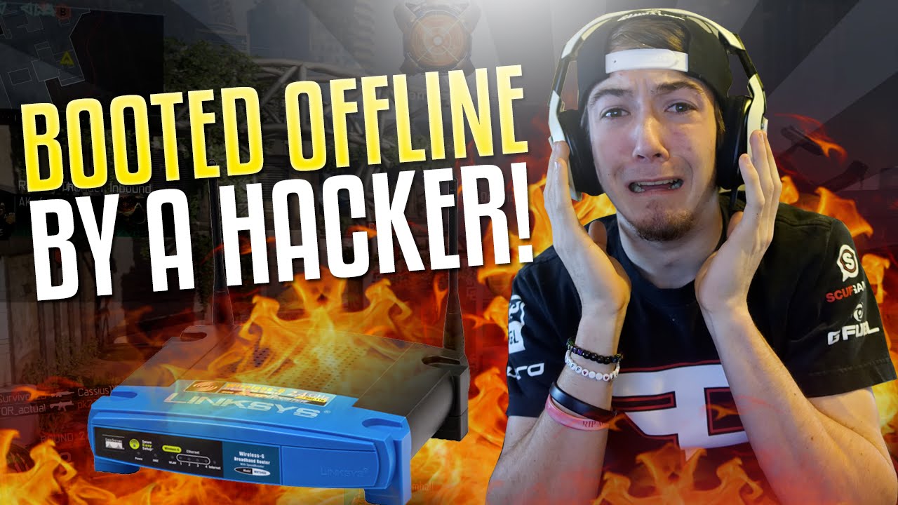 I GOT BOOTED OFFLINE BY A HACKER! (MW2 SND) - YouTube