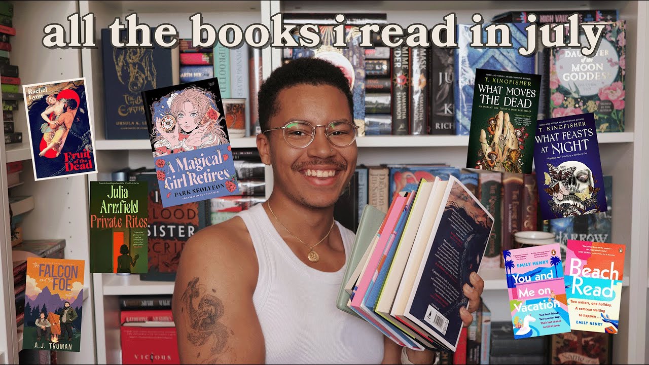 ☁️ all of the books i read in july | emily henry, magical girls & weird ...