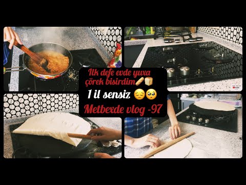 EVDE İLK DEFE LAVAS (YUXA) BİŞİRDİM | 1İL SENSİZ 😔 | KARANTİN GÜNLÜKLERİ | METBEXDE #VLOG-97