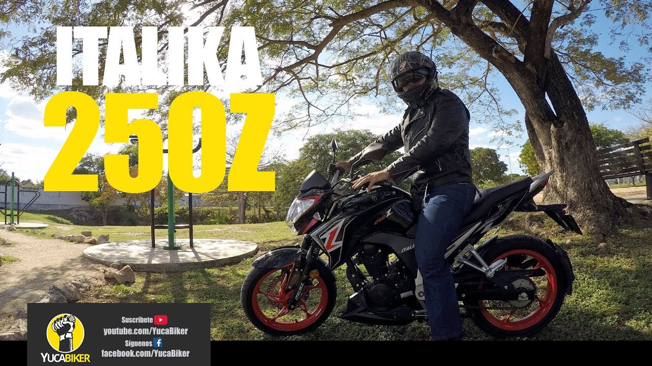 La nueva Italika 250z revisión y prueba de manejo - YouTube