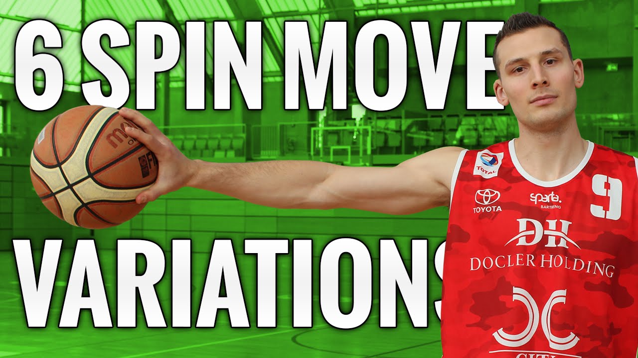 6 Basketball Dribble Moves Off Of The Spin Move - YouTube