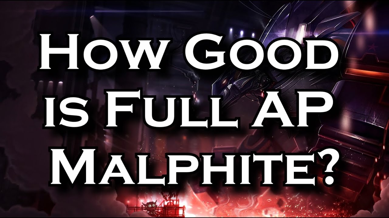 How Good is Full AP Malphite? | League of Legends - YouTube