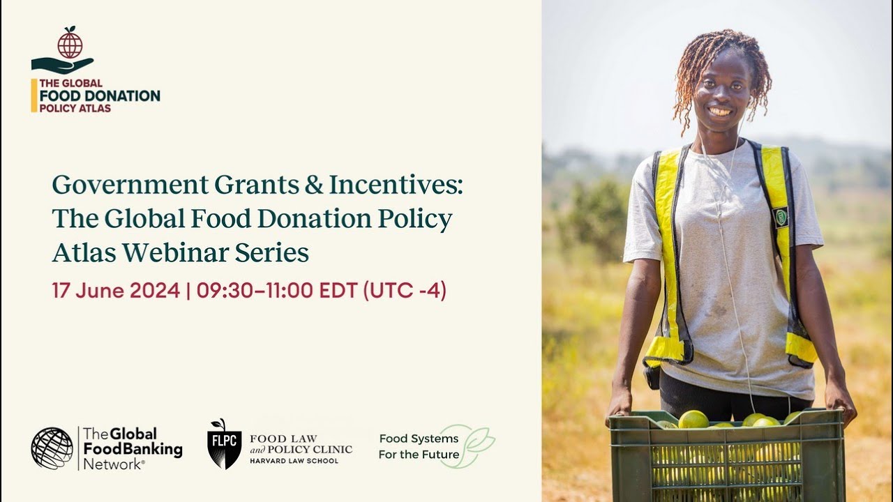 Global Food Donation Policy Atlas - Using Government Grants and ...