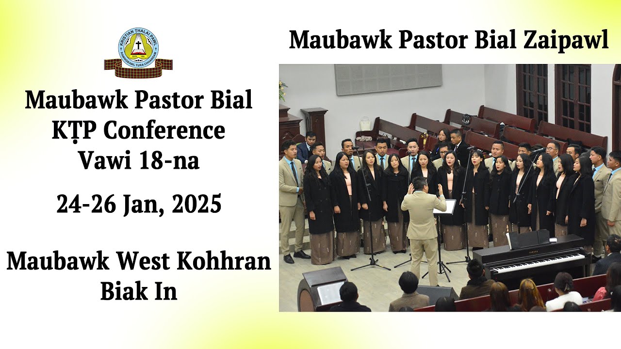 Bial KTP Conference - Maubawk Pastor Bial Zaipawl - YouTube