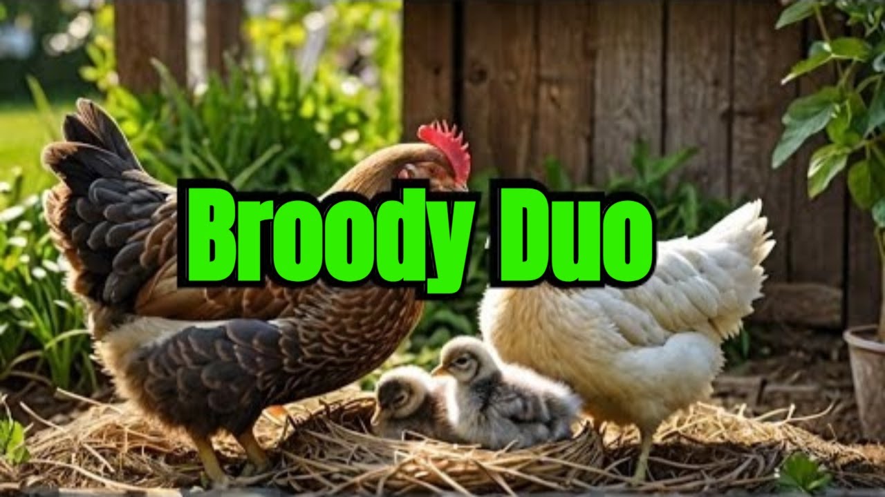TWO Broody Hens Raising Chicks & Making a Chicken Army - YouTube