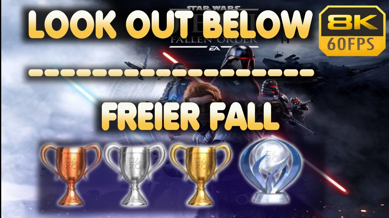Star Wars Jedi Fallen Order | Look Out Below | Trophy | Achievement ...