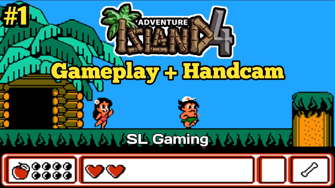 Adventure Island 4: Level 1 Gameplay + Handcam Experience! || Master ...