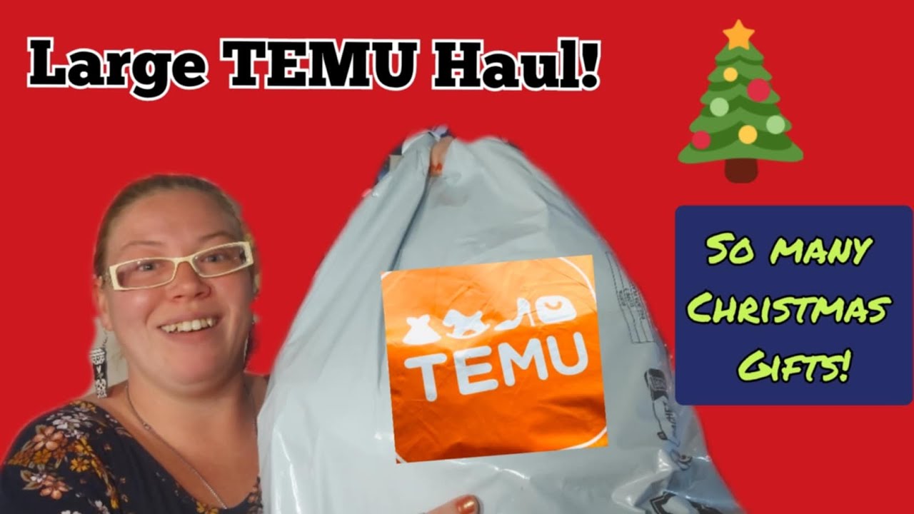 Large Temu haul! Not sponsored. I got a bunch of Christmas gifts! - YouTube