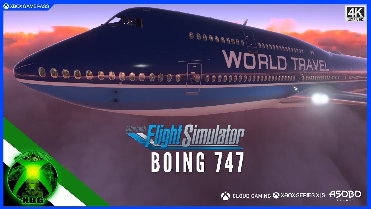Boing 747 Monster In The Sky - Microsoft Flight Simulator - YouTube