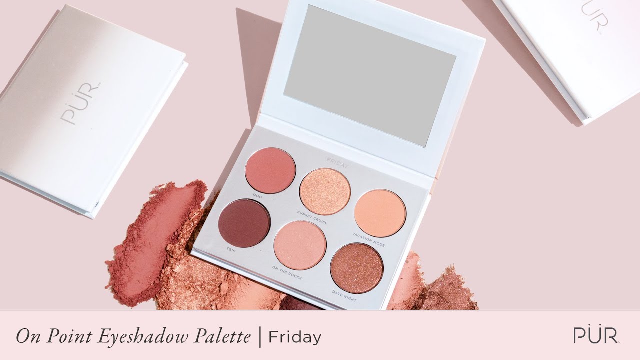 PÜR Beauty On Point Eyeshadow Palettes | Friday - YouTube