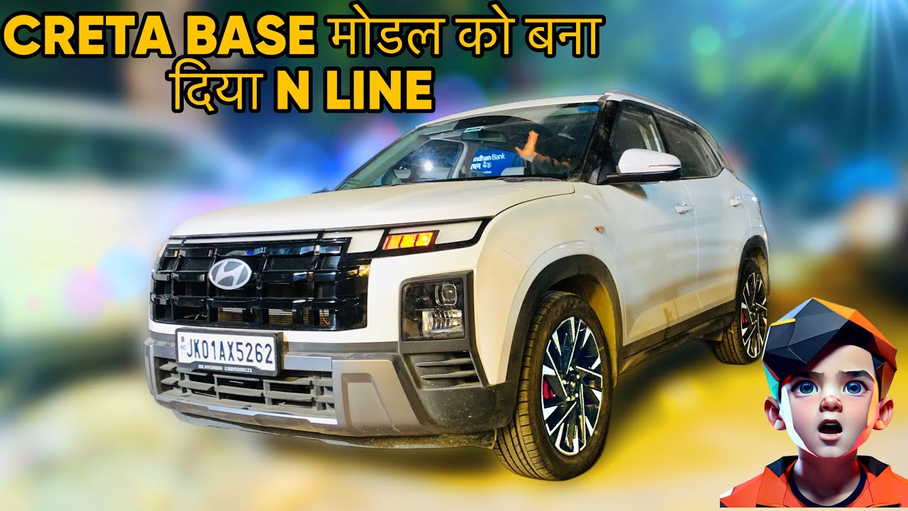 CRETA BASE MODEL MODIFIED TO N LINE 🔥🔥MODEL FULL MODIFICATIONS VIDEO ...