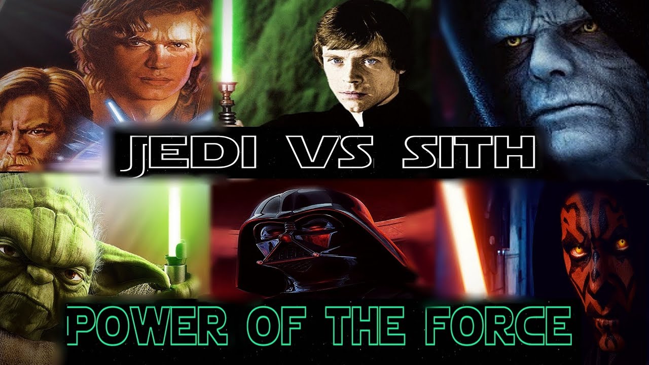 Jedi vs Sith The power of the force - YouTube