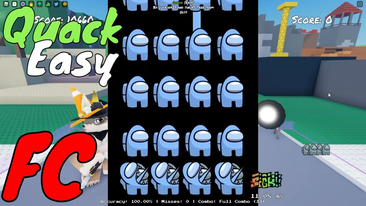 Funky Friday - Quack (Easy) FULL COMBO (FC) - YouTube