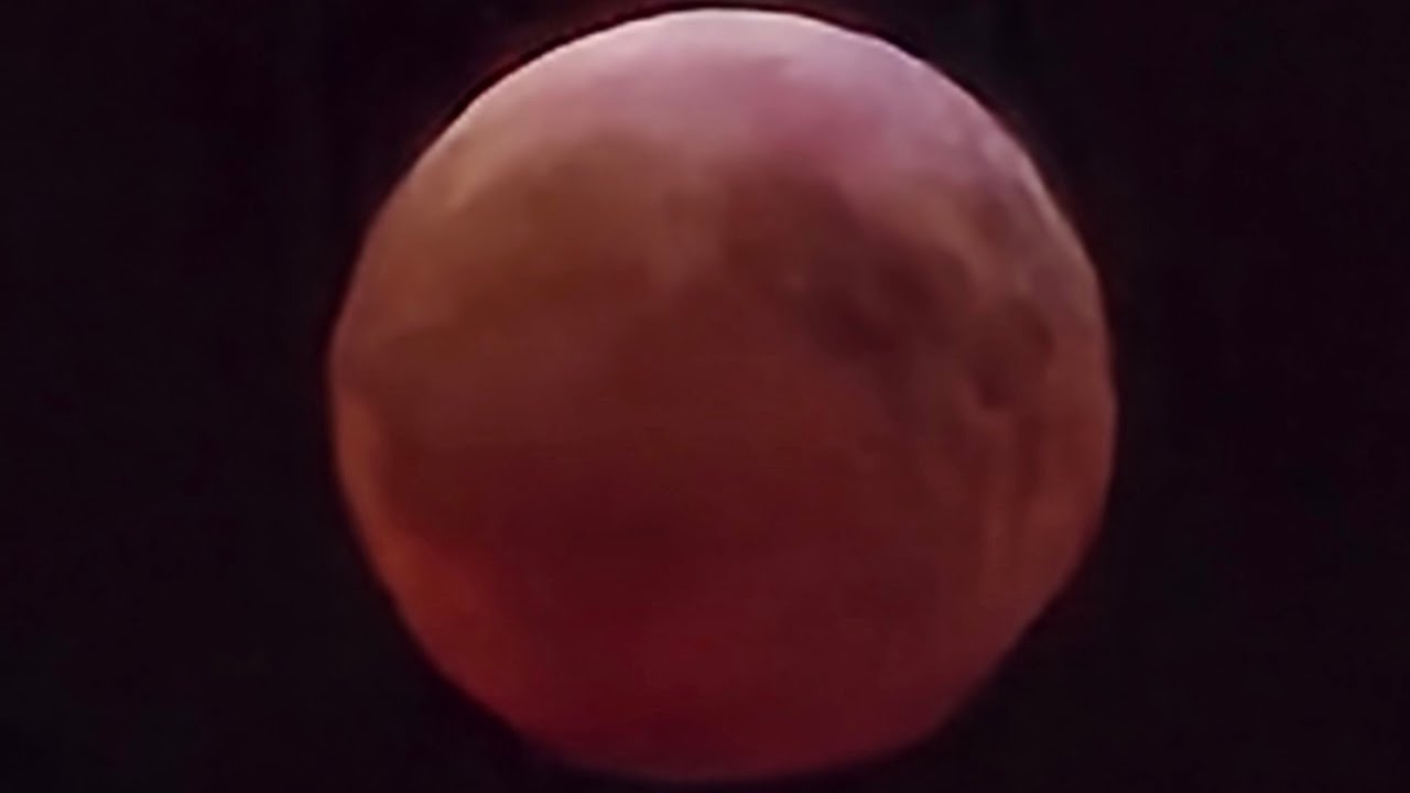 blood red moon of total lunar eclipse in Kentucky (March 14th, 2025 ...