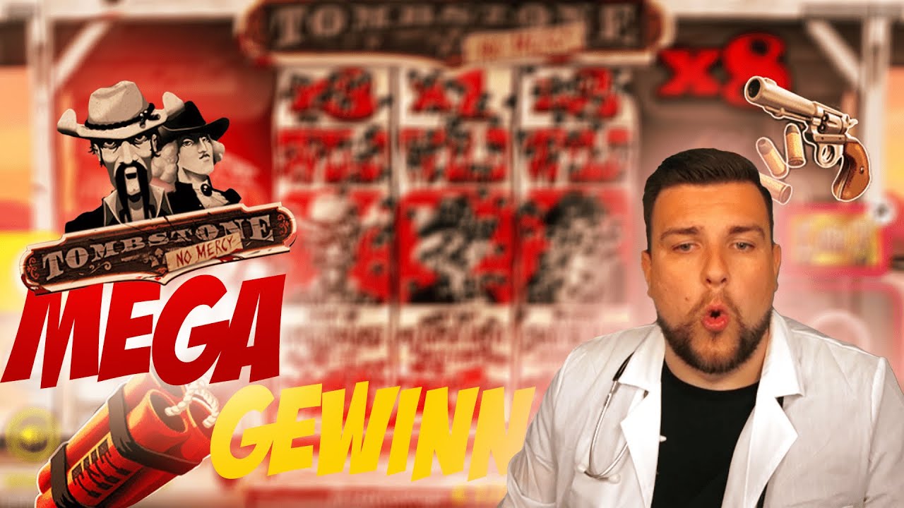 Tombstone No Mercy: Mega-Gewinn | SlotDoktor Prüft🥵🔫| Casino Slot-Test ...