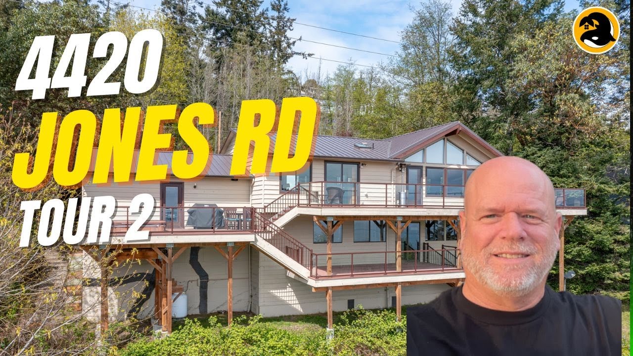 Amazing Waterview Home on Whidbey Island - 4420 Jones Rd - Long Tour ...